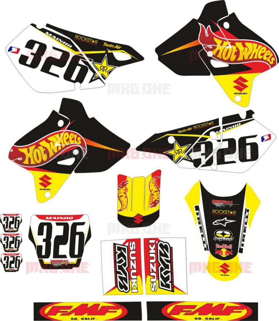 Suzuki Drz-400 2000-2018 Original.cmx Decals Set - Mxg.one - Best Moto